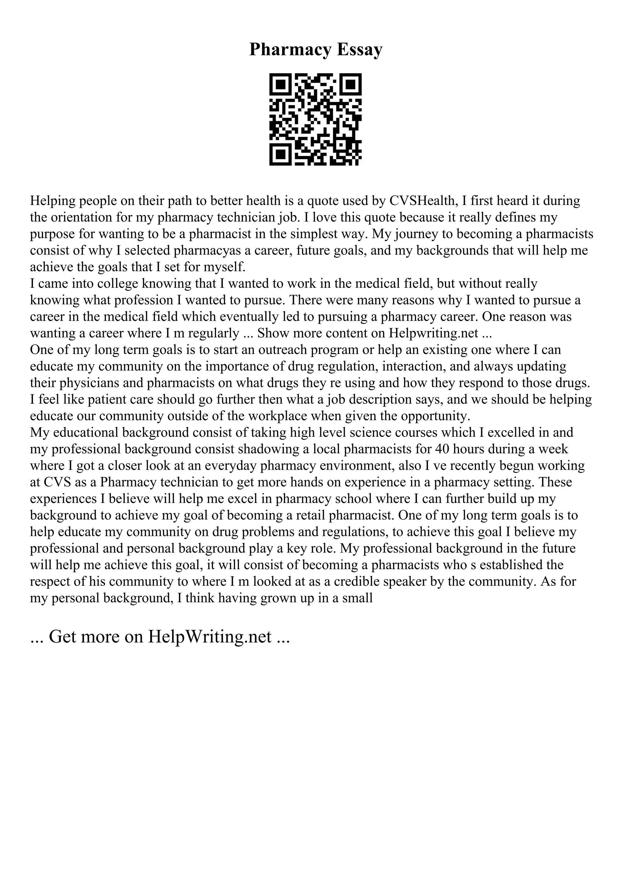 Tell Us About Yourself College Essay Examples | PDF