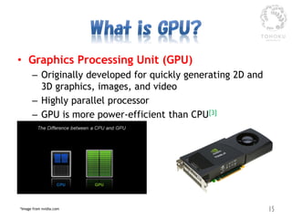 Heterogeneous Parallel Computing with GPU: From a Dummy for Dummies | PDF