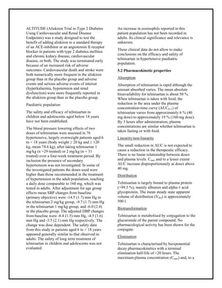Telmisartan 40 mg tablets smpc taj pharmaceuticals | PDF