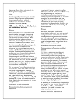 Telmisartan 40 mg tablets smpc taj pharmaceuticals | PDF