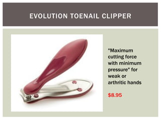 Nail clippers for older adults | PPT