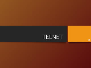 Telnet | PPT