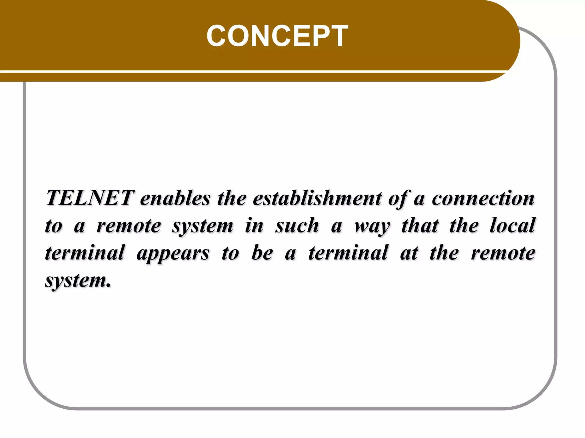 Telnet and FTP.ppt