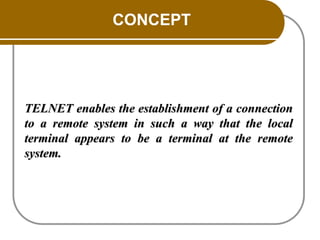 Telnet and FTP.ppt
