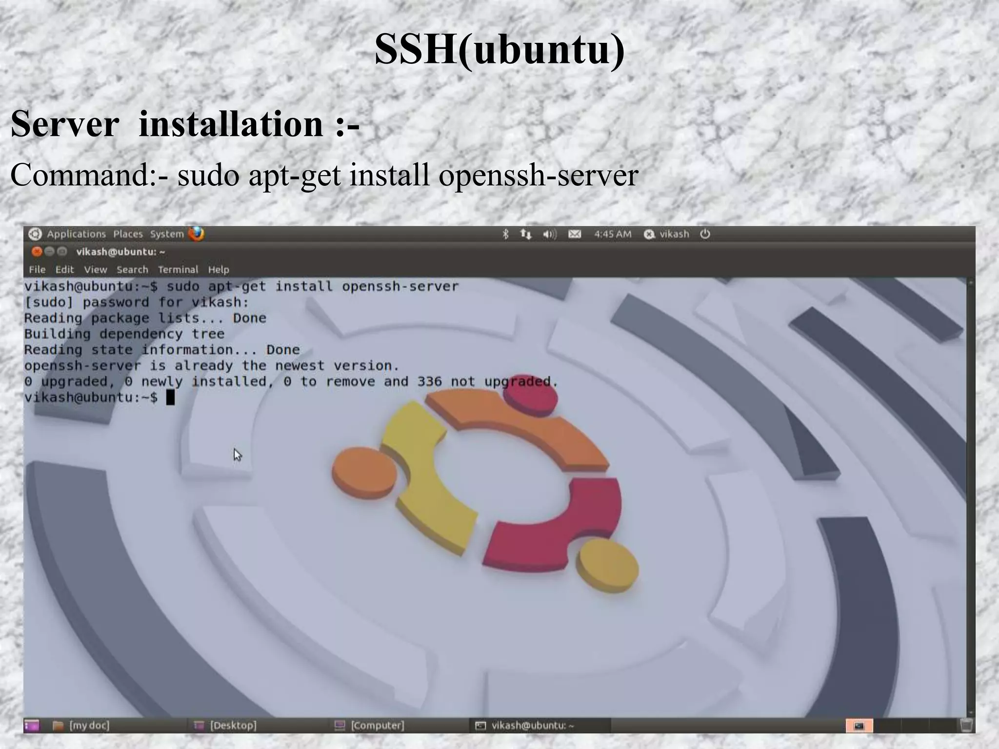 Telnet & SSH Configuration | PPTX
