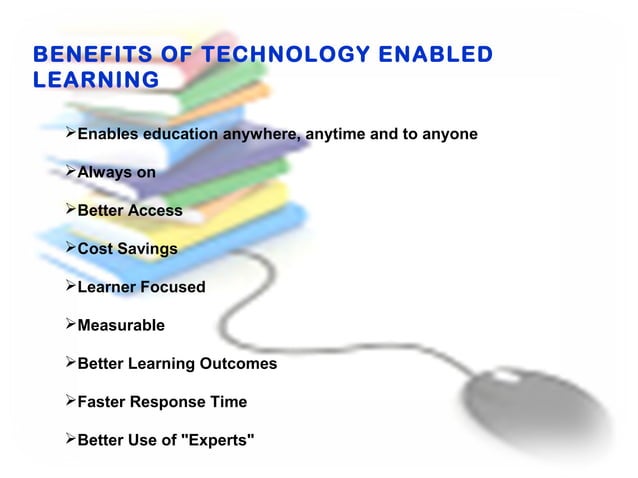 Technology Enabled Learning | PPT | Internet | Computing