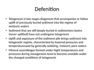 Telogenetics, part of Diagenetic english version | PPT