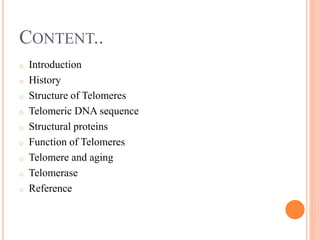 Telomere | PPTX