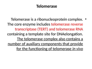 chromosome's telomere introduction.pptx