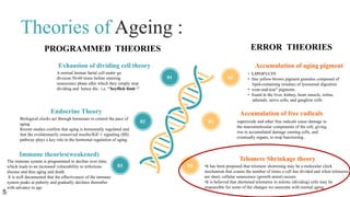ROLE OF TELOMERE AND IN CELL AGEING | PPTX