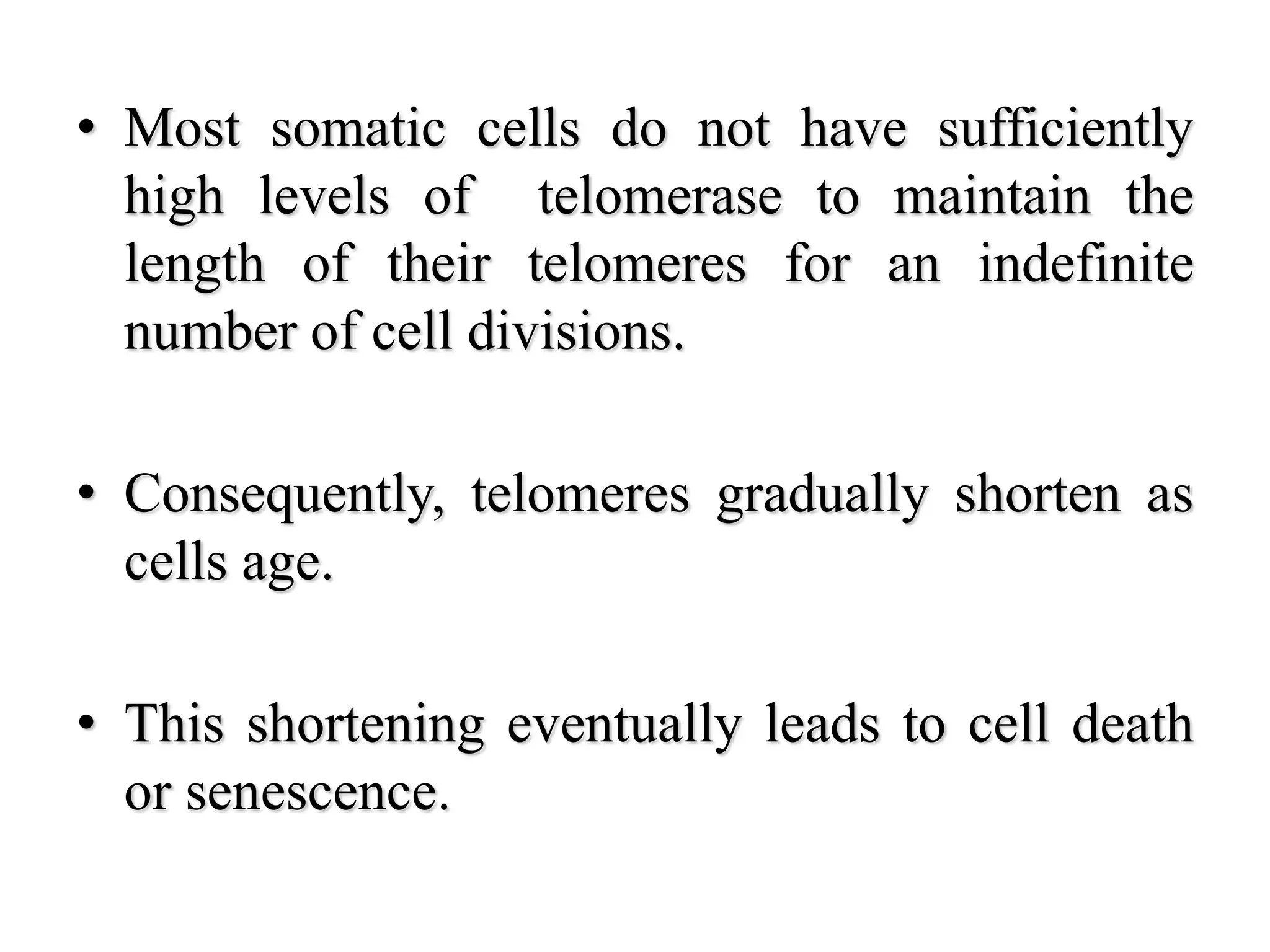 Telomere telomerase and aging | PPTX