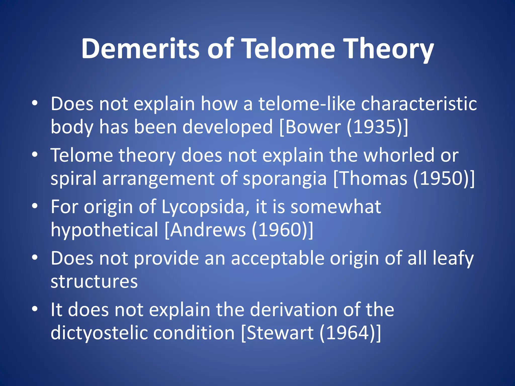Telome Theory | PPTX