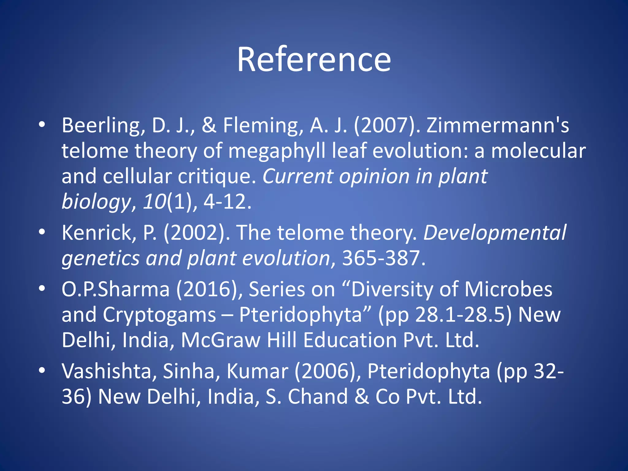 Telome Theory | PPTX