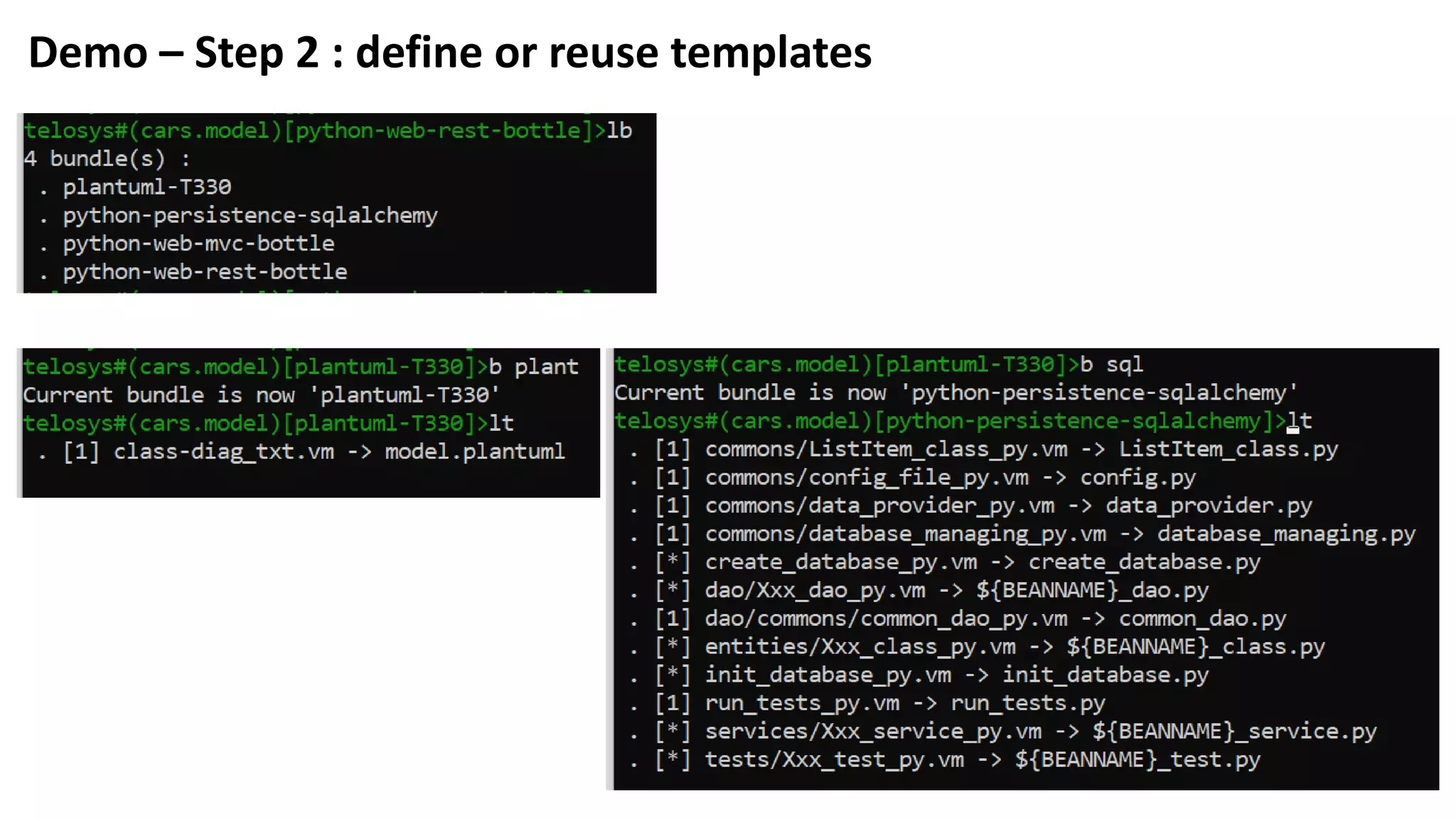 My web application in 20 minutes with Telosys | PDF