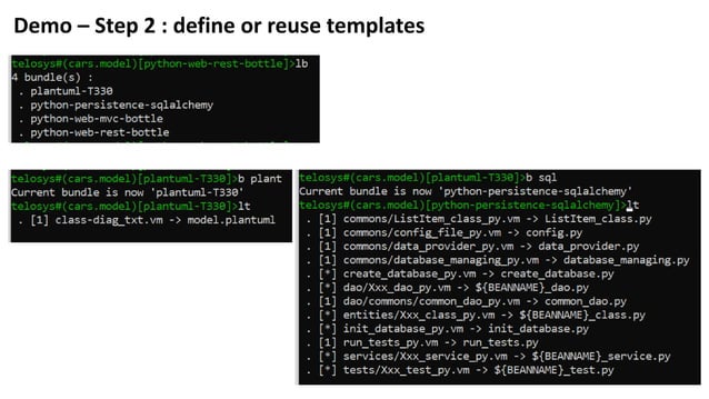 My web application in 20 minutes with Telosys | PDF