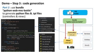 My web application in 20 minutes with Telosys | PDF