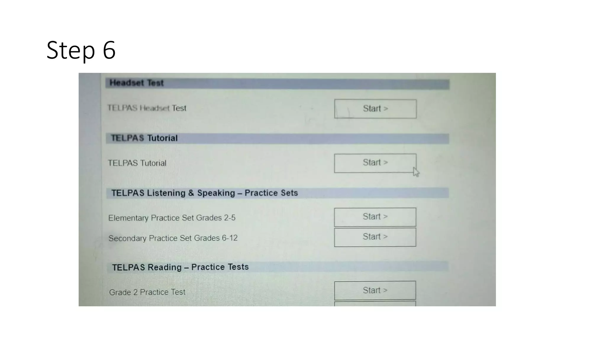 Telpas practice steps2019 | PPTX