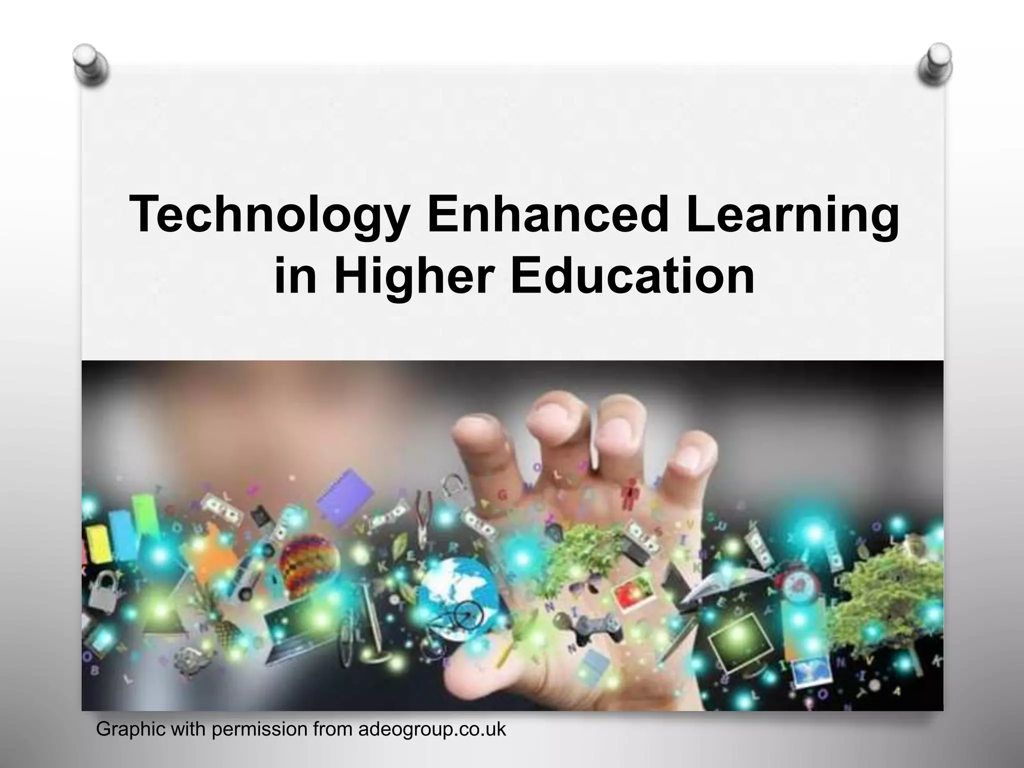 TEL Pedagogy in HE | PPT