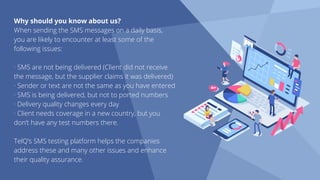 What is an SMS testing platform? | PPT
