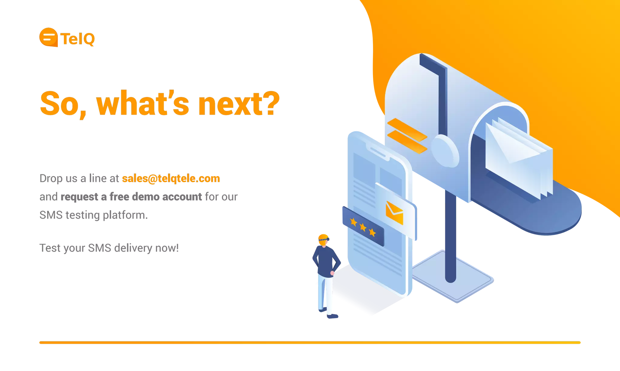 TelQ SMS Testing Platform | PDF