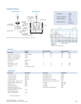 Tel runway & taxiway elevated lights omnidirectional taxiway edge light ...