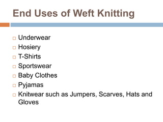 Fabric End use | PPTX