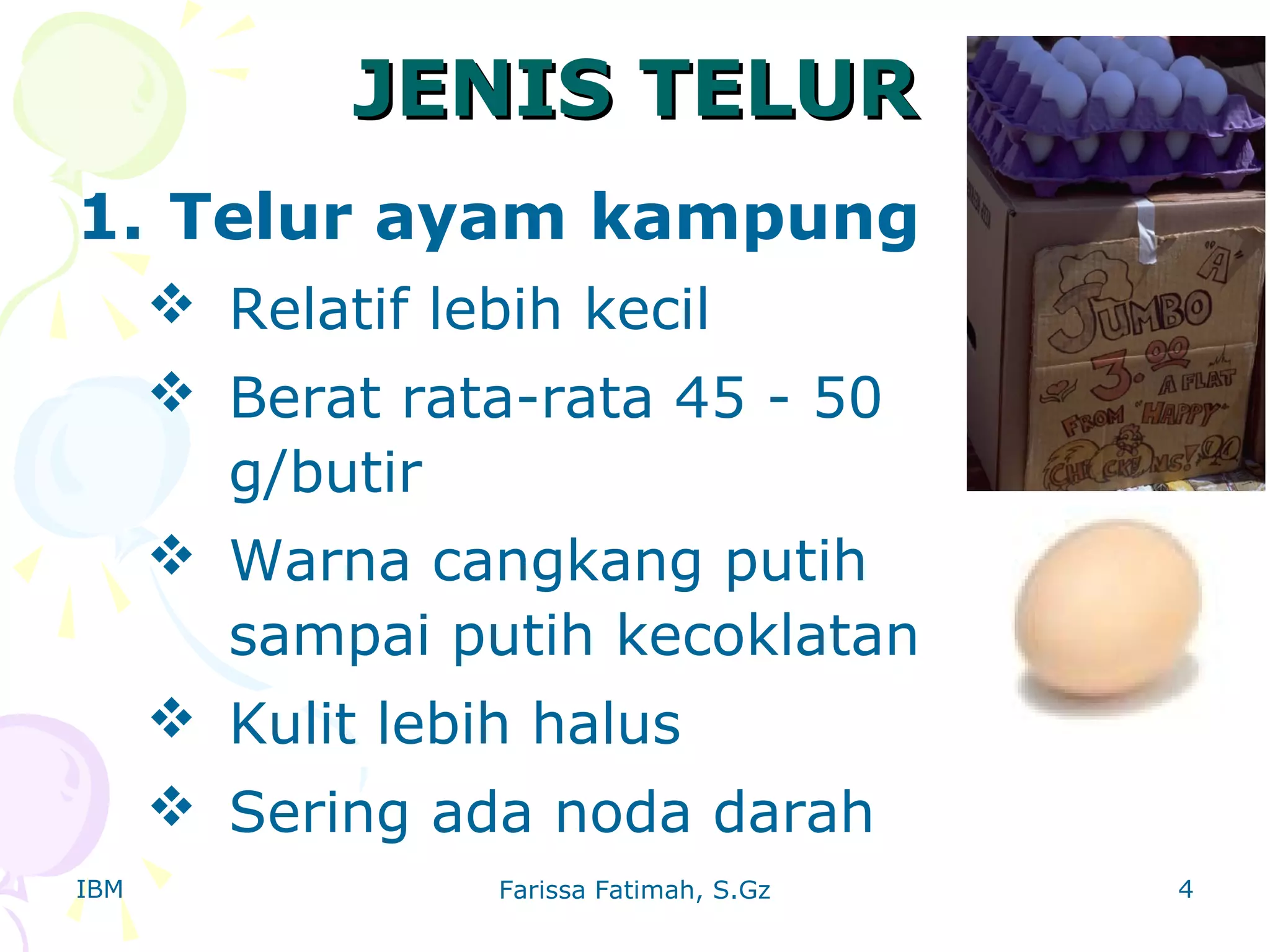 Telur | PPT
