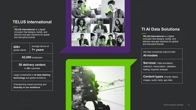 Telus International AI in Munich Tech Job Fair | PPT