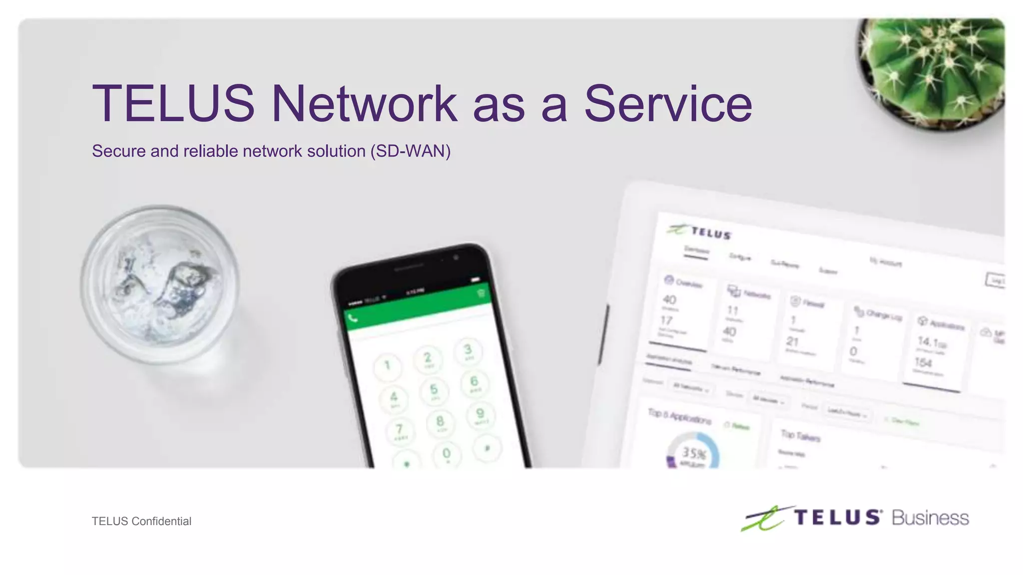 Telus - Network as a service | PPTX