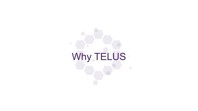 Telus - Network as a service | PPT