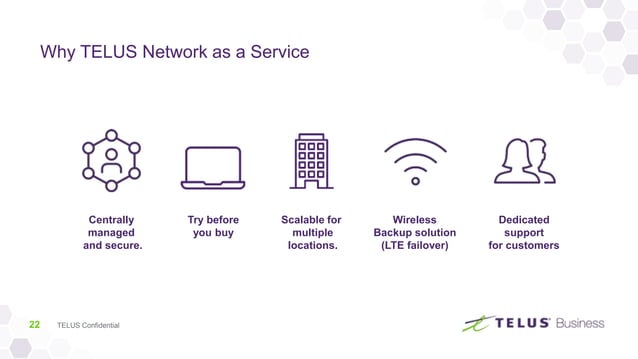 Telus - Network as a service | PPT