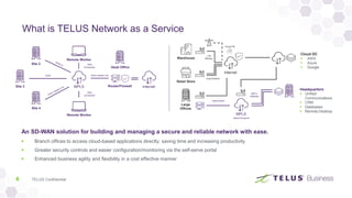 Telus - Network as a service | PPTX