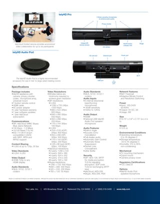 TelyHD Pro Datasheet 2014 | PDF