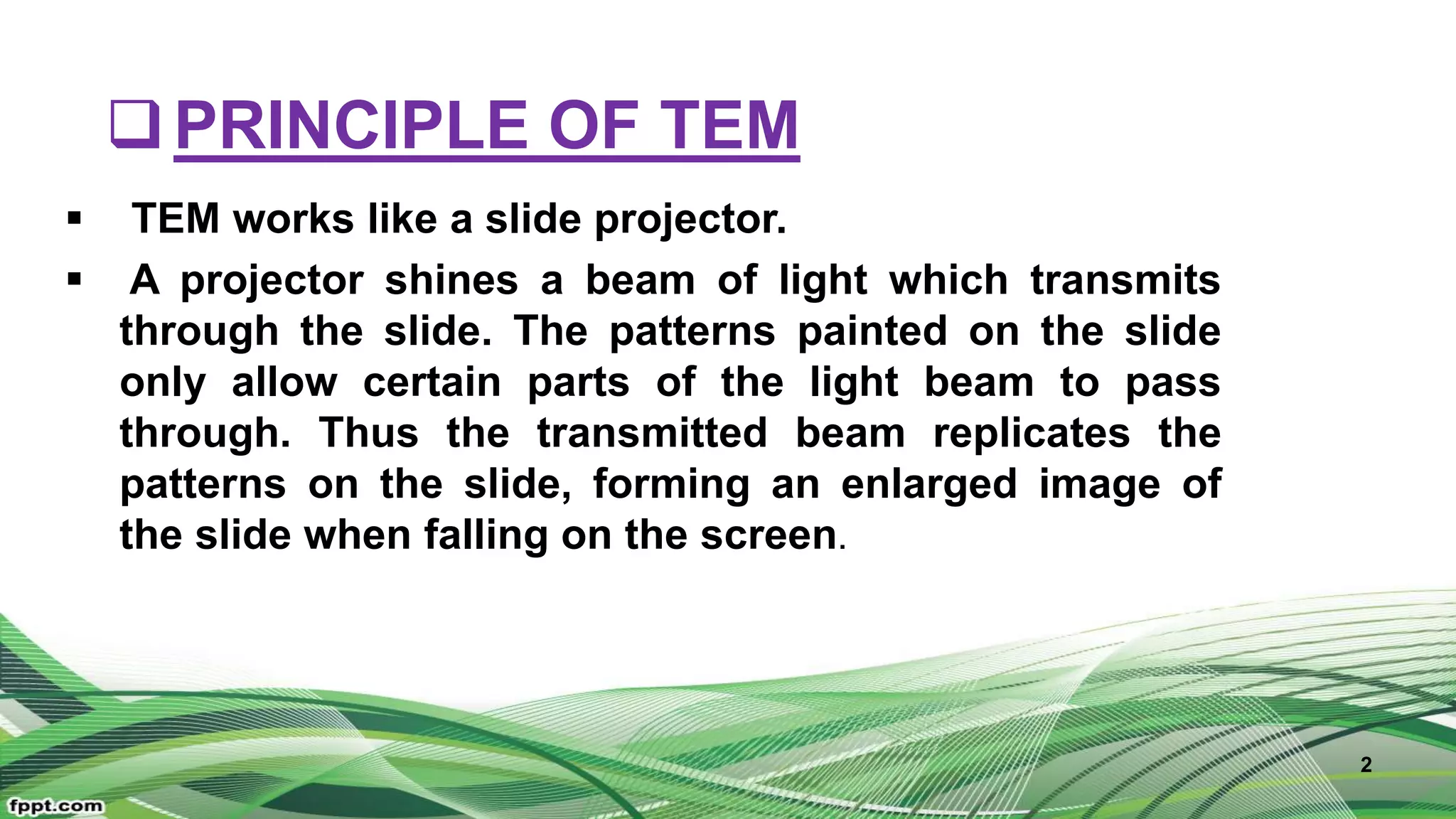 Transmission Electron microscopy | PPTX