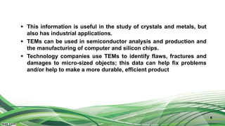 Transmission Electron microscopy | PPTX