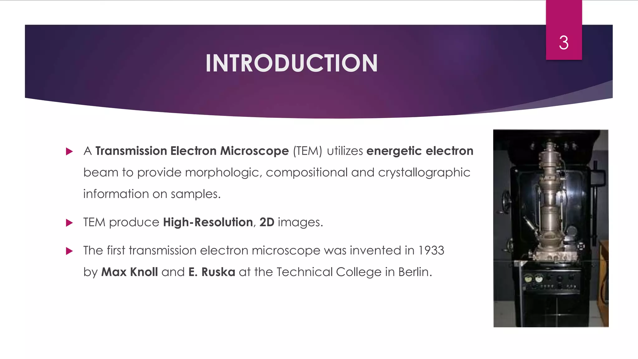 Transmission Electron Microscopy | PDF