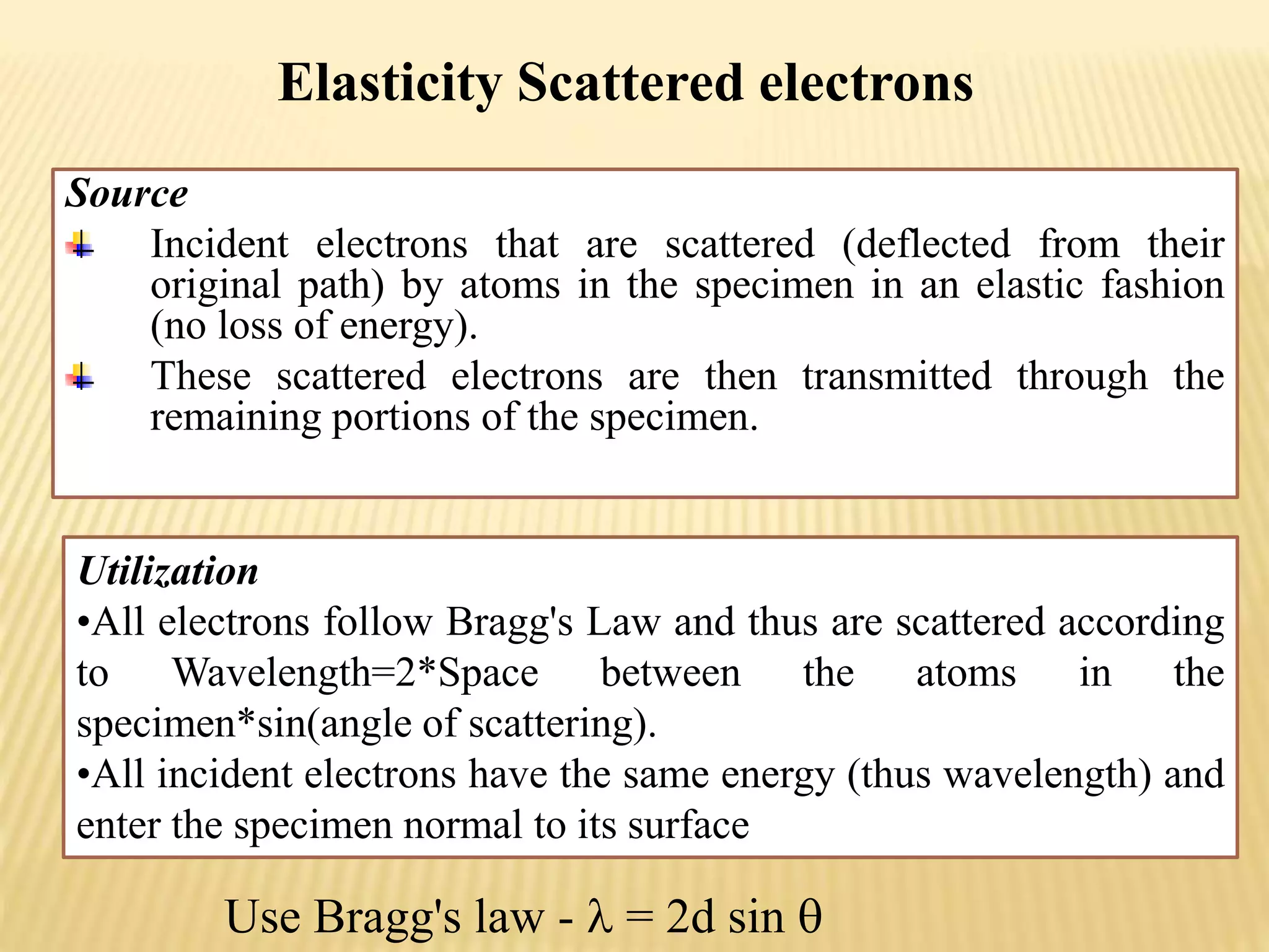 Transmission Electron Microscopy | PPTX | Chemistry | Science