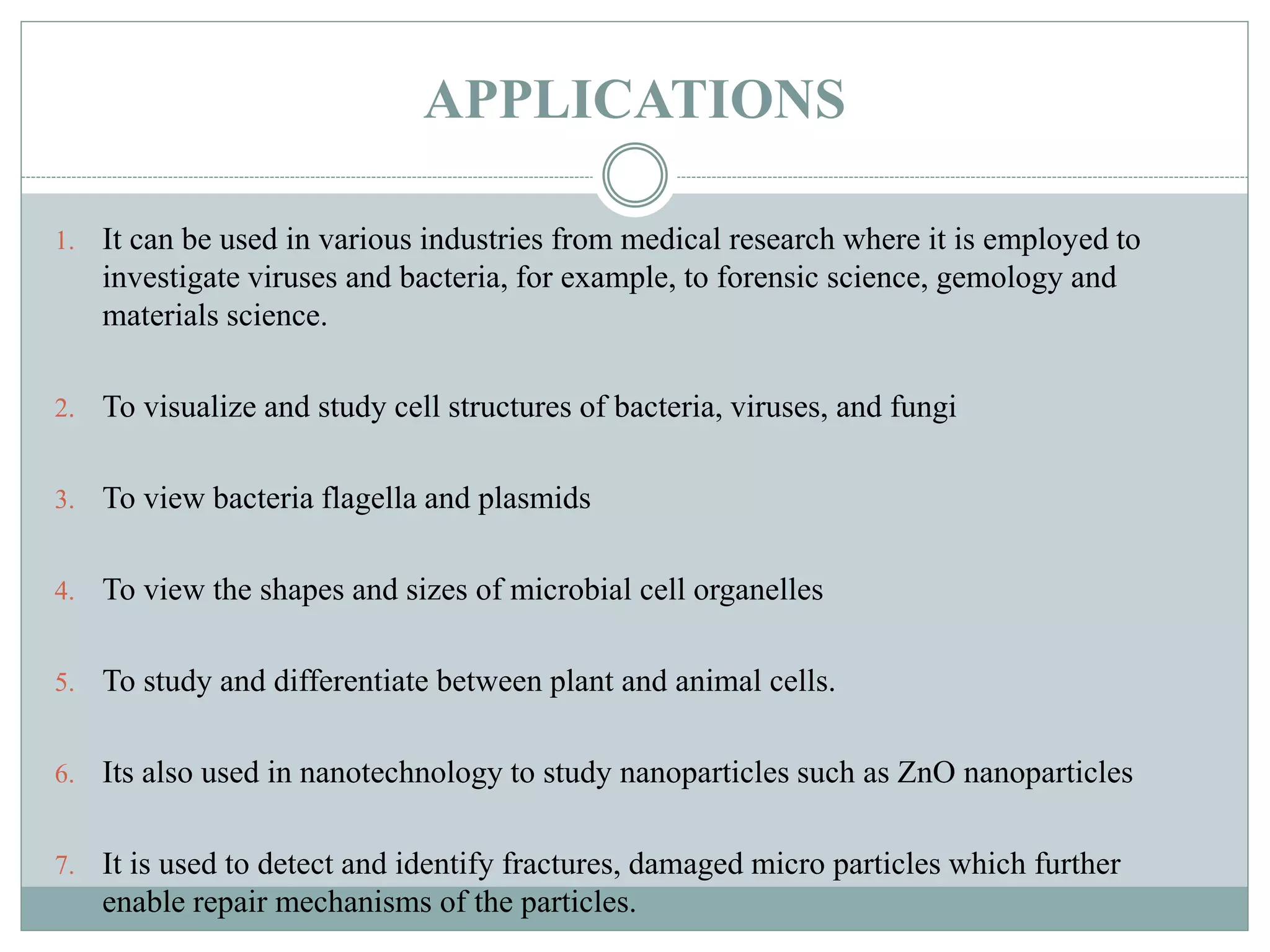 transmission Electron Microscopy (Tem) | PPTX
