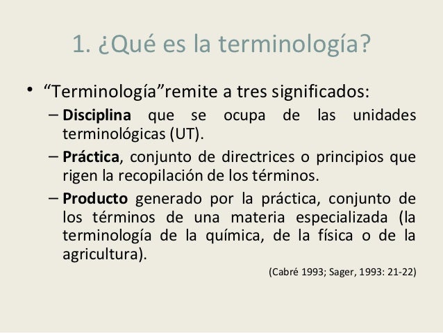 Tema 1-terminologia