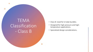TEMA standards and their use in convection heat transferTEMA.pptx