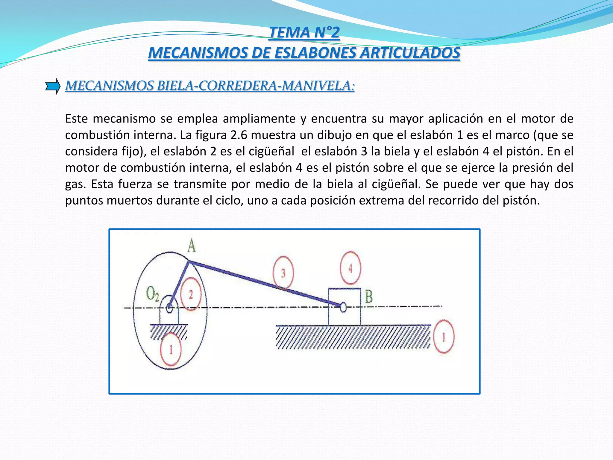 Tema 2 mecanismos de eslabones articulados Unefm | PDF | Physics | Science
