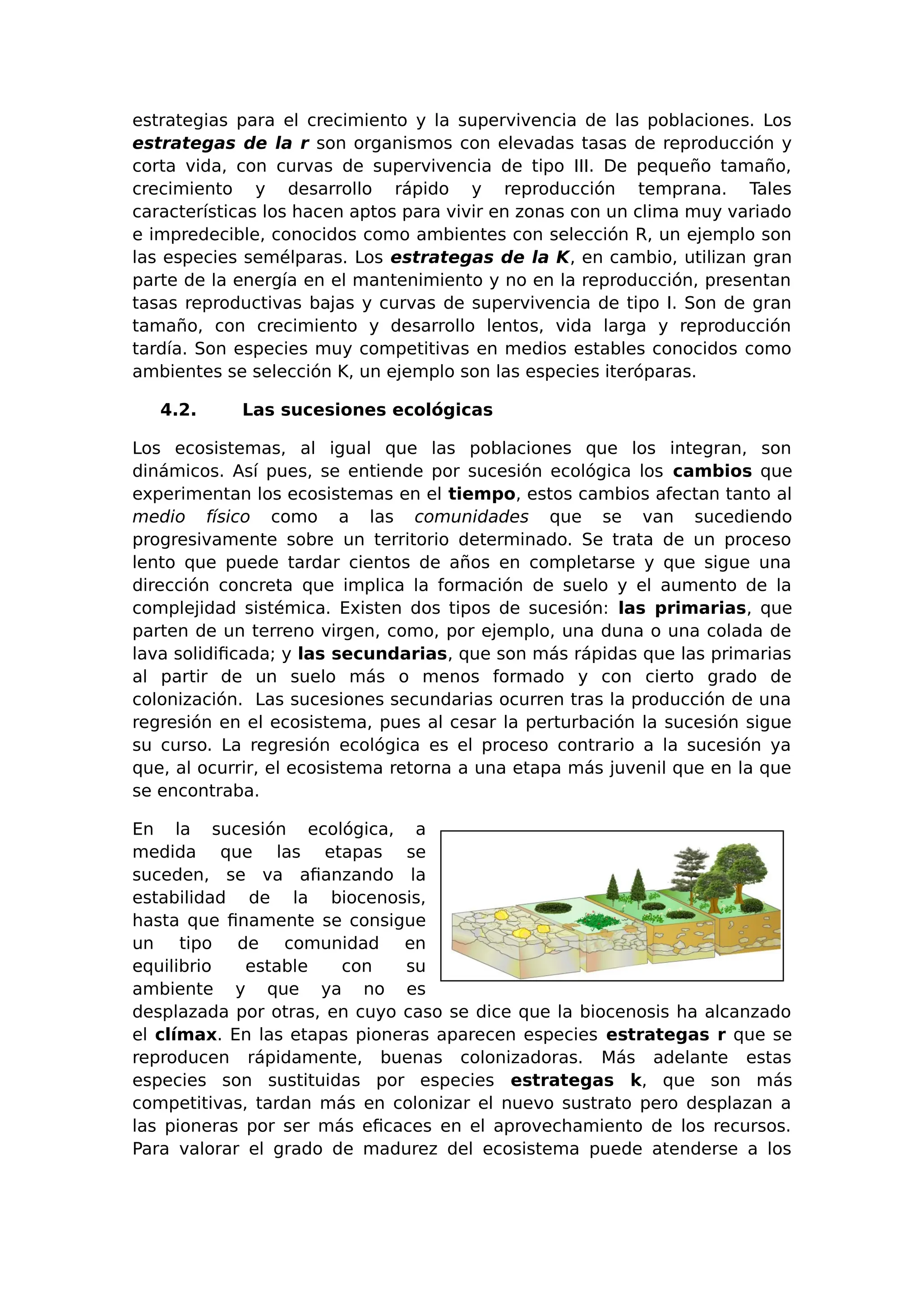 tema-47. Ecología. Poblaciones, comunidades y ecosistemas. Dinámica de ...
