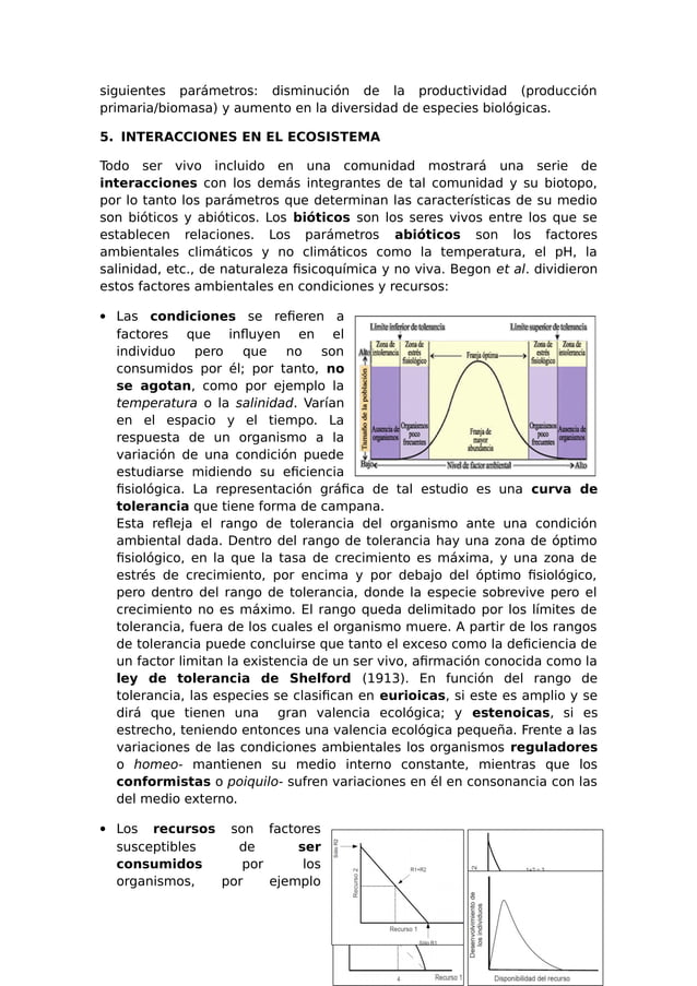 tema-47. Ecología. Poblaciones, comunidades y ecosistemas. Dinámica de ...