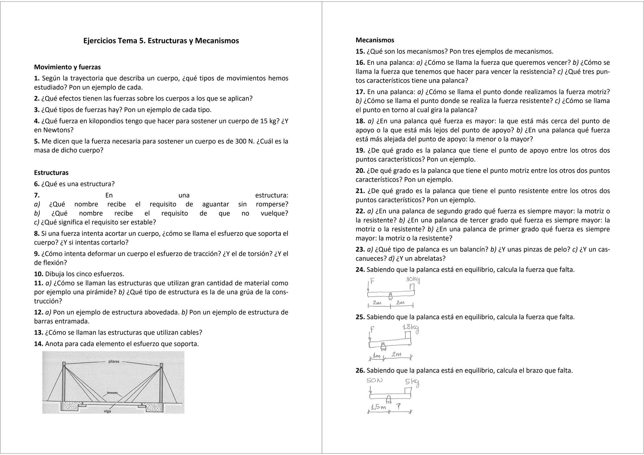 Tema 5-estructuras-y-mecanismos eso | PPT