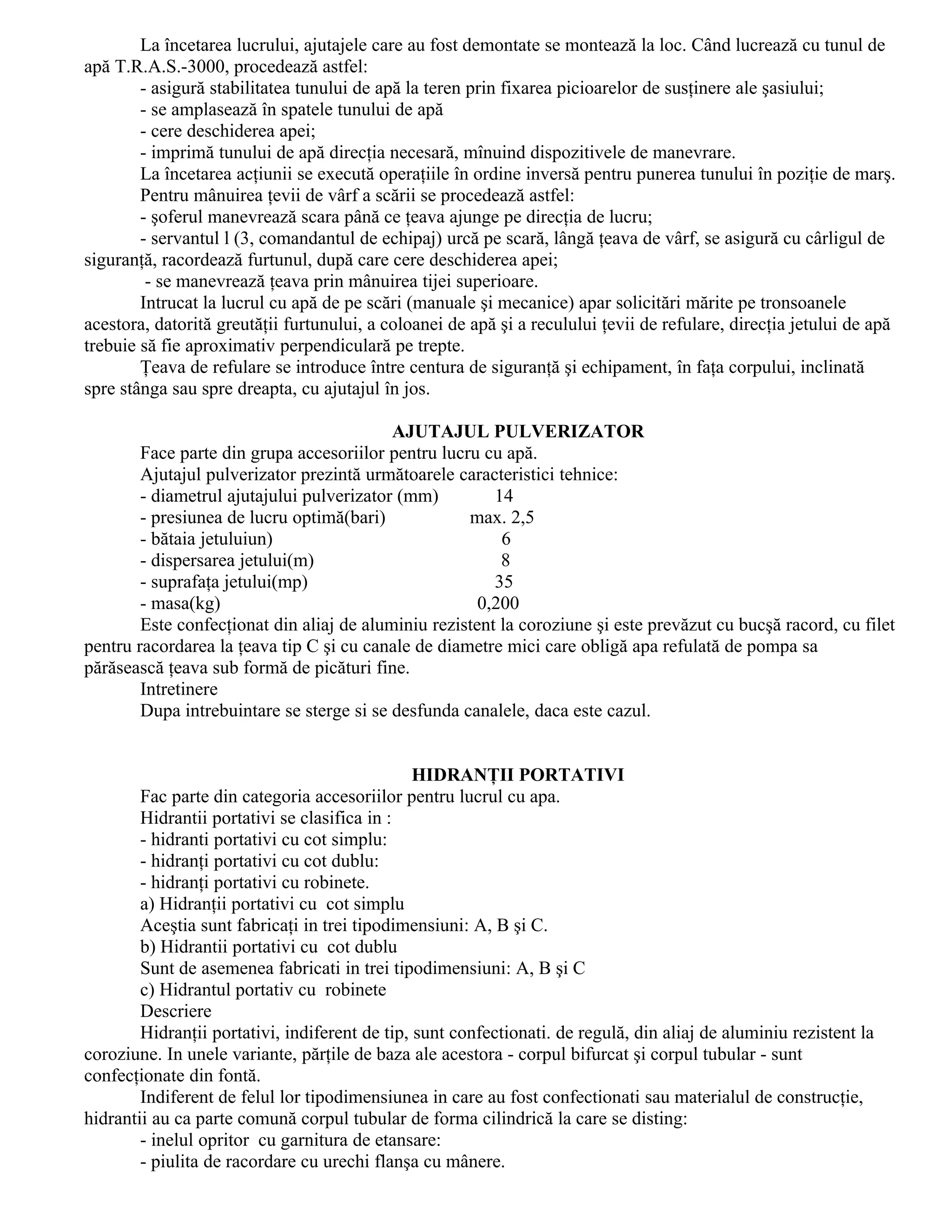 Accesorii de trecerea a apei | PDF