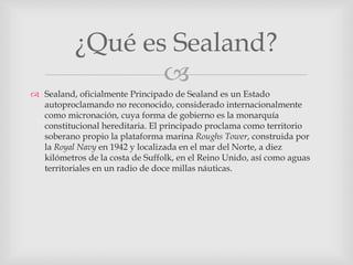 Sealand | PPTX
