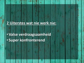 Tema Daai mense - Skeinheilig | PPTX