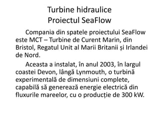 prezentare turbine SEAGEN | PPT