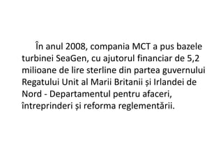 prezentare turbine SEAGEN | PPT