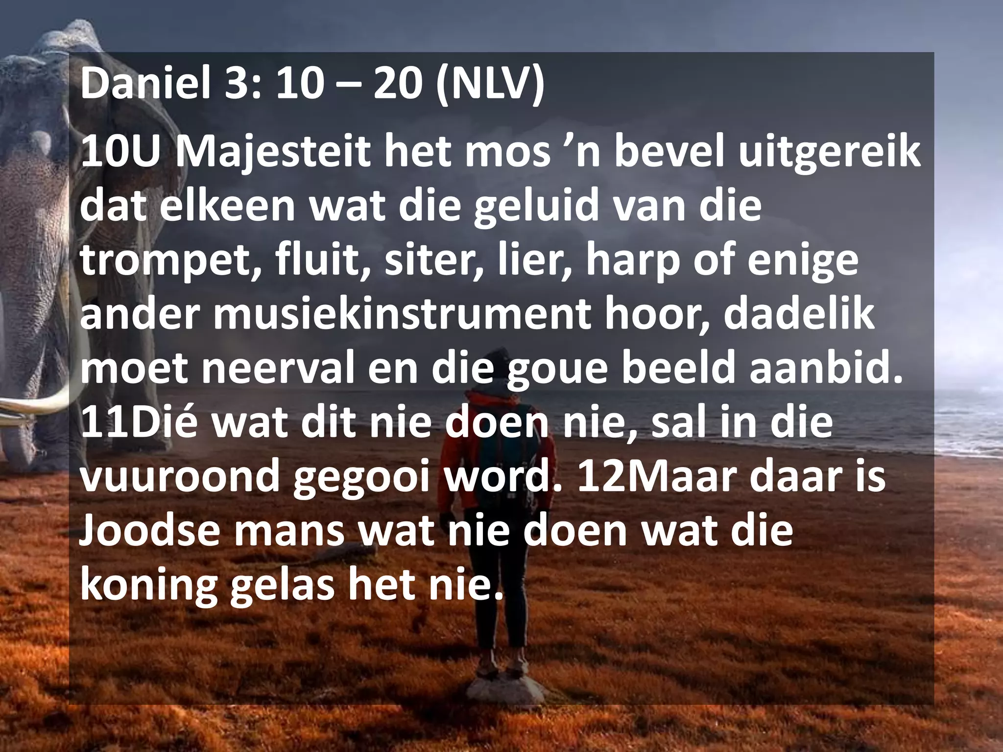 Tema: Soms is dit jou beste opsie... | PPTX